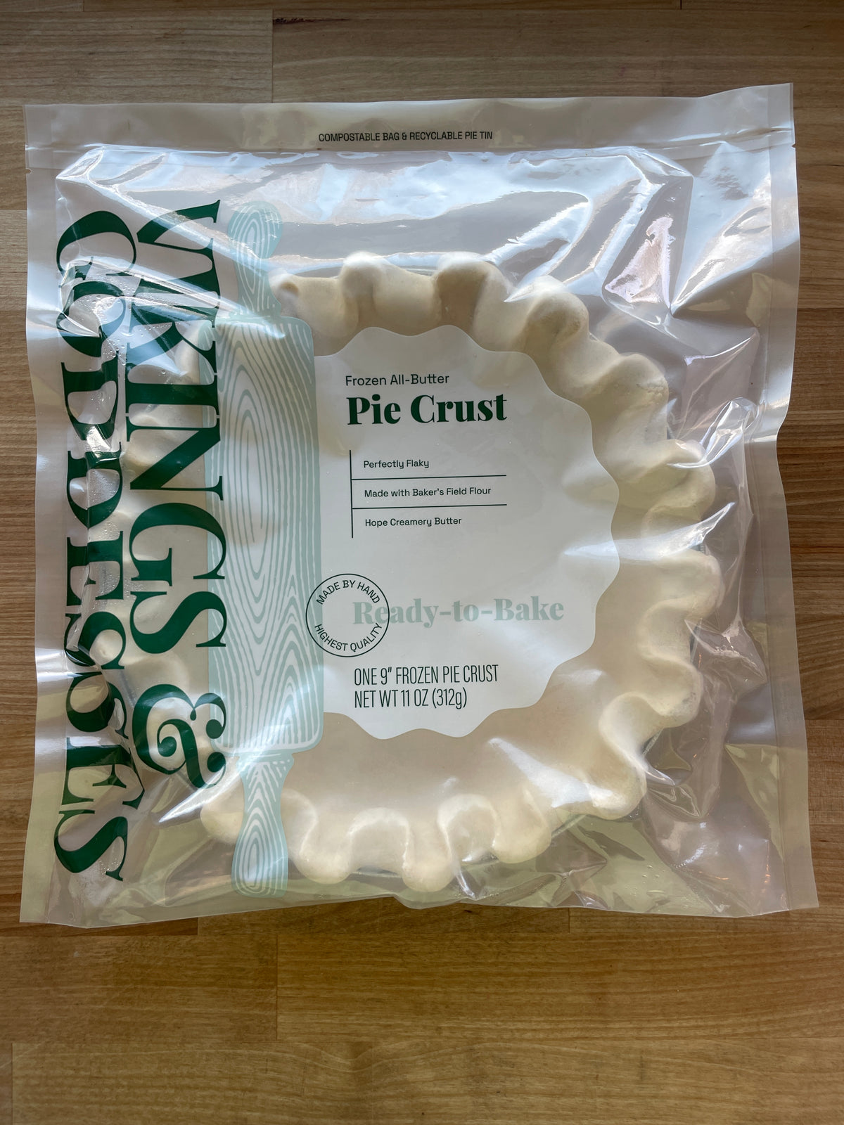 Pie Crust (frozen) | Vikings and Goddesses Pie Company